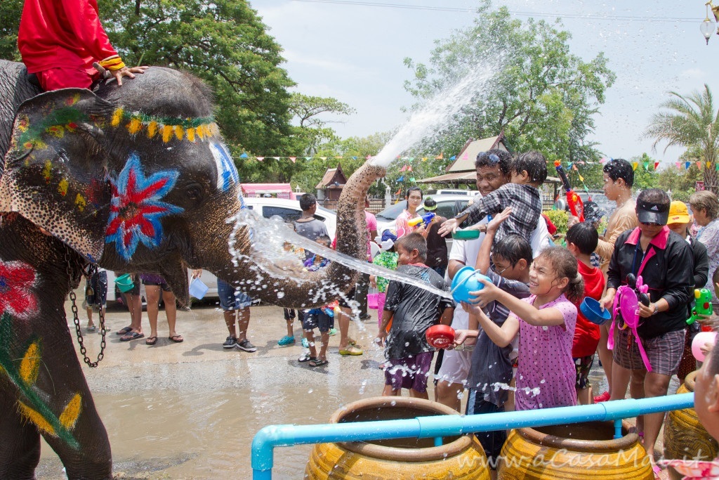 Songkran Festa Dellacqua Thailandese Acasamai It